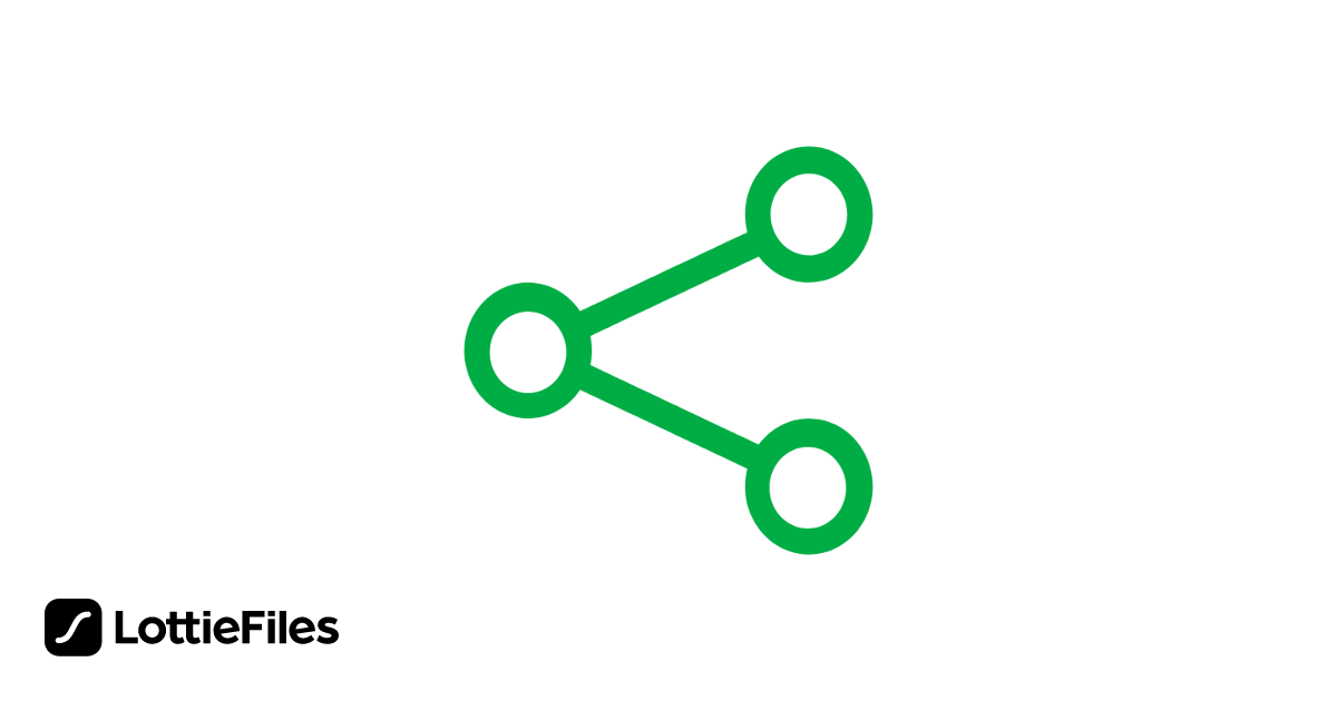 Free Share Icon Animation Animation by Steven Diller | LottieFiles