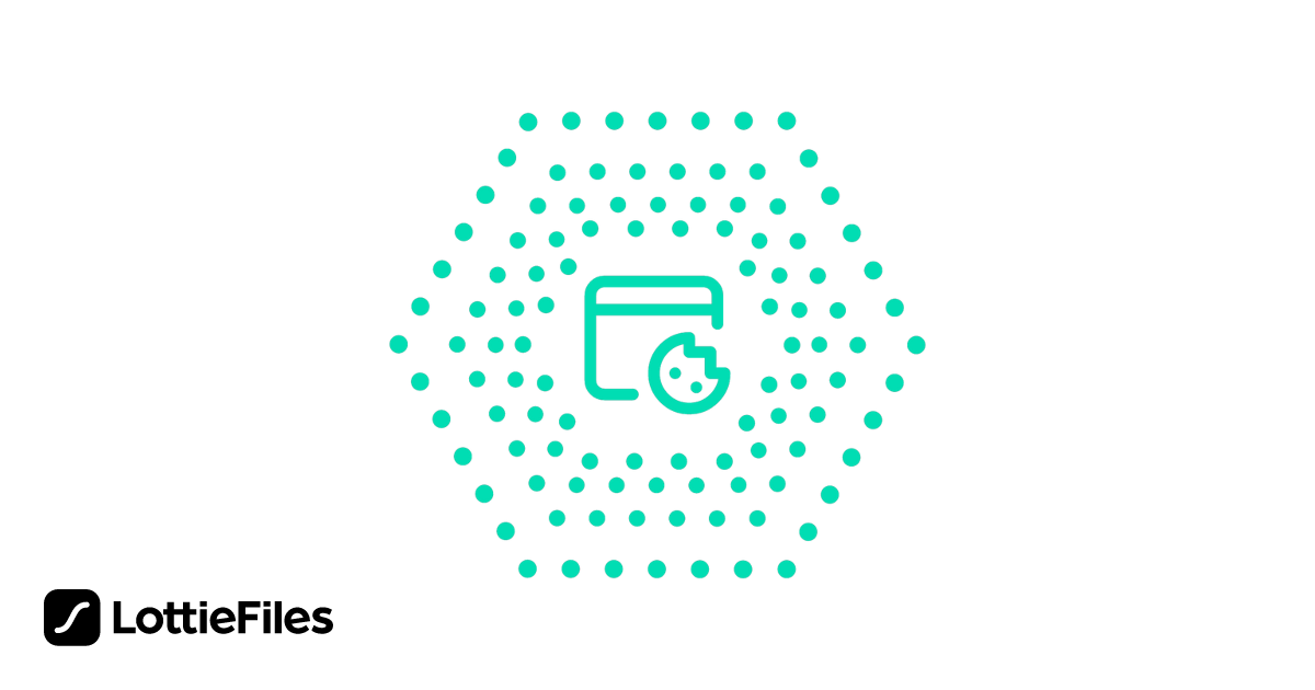 Free Browser cookie icon Lottie JSON animation Animation by Weblodge ...