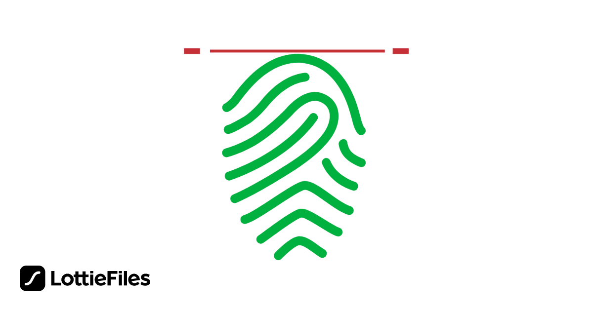 Free Finger Print Scanner Animation by Ayaz Pervez | LottieFiles