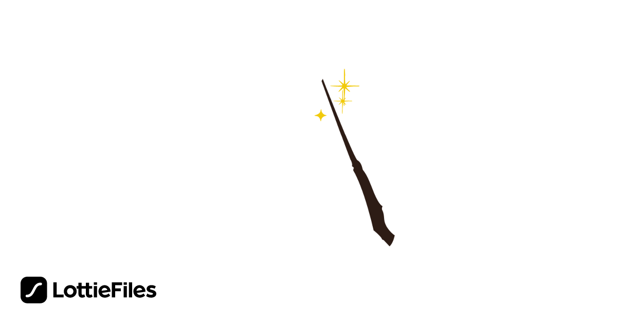 Free magic wand Animation by Chuang Kitty | LottieFiles