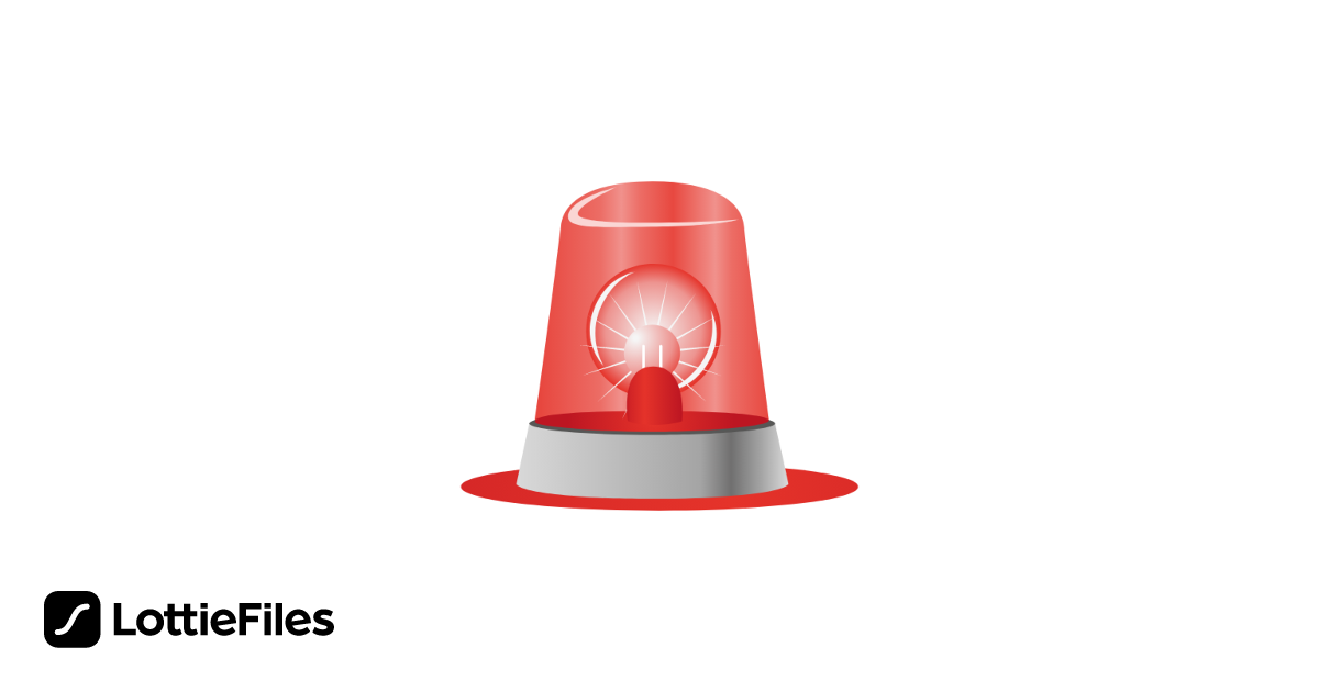 Free Alert Lamp Animation by Orhan Dayı | LottieFiles