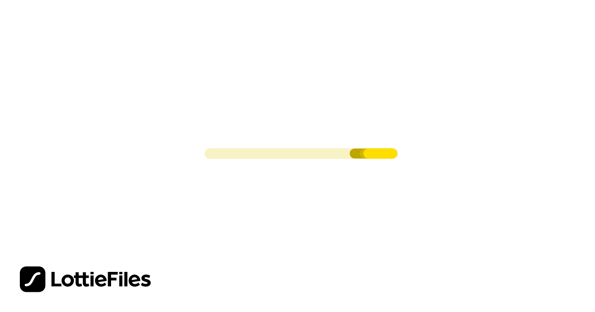 Free Yellow loader bar 2 Animation by Client Relations | LottieFiles