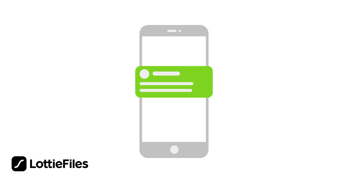 Free Sms animation Animation by Fernanda Correa | LottieFiles