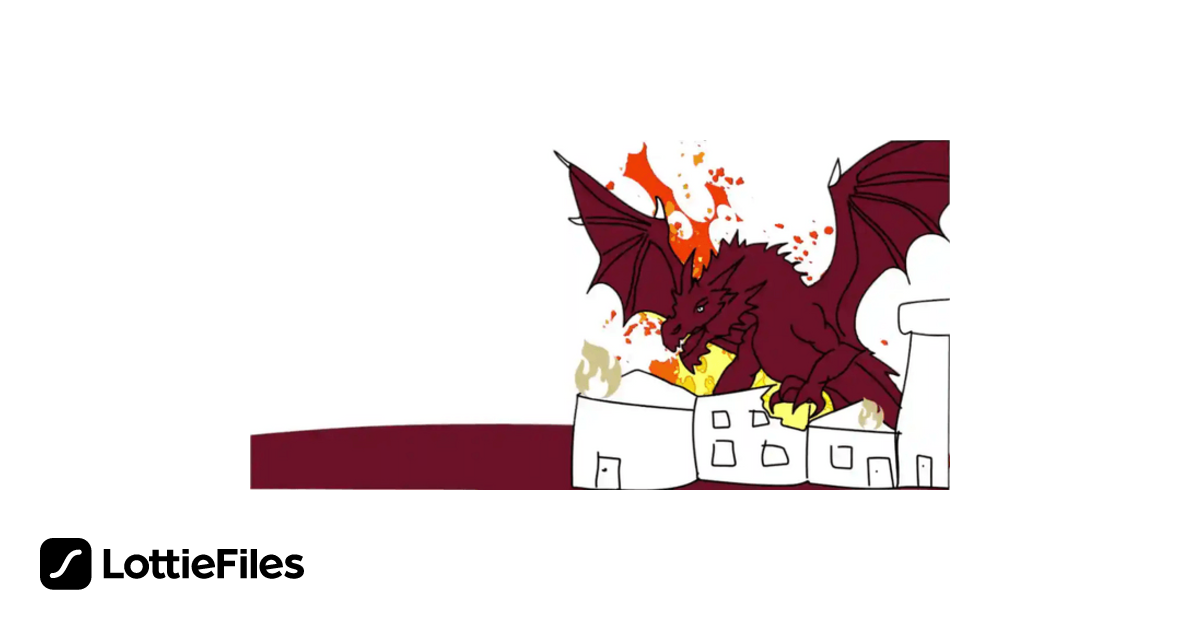 Free dragon Animation by Mongkon | LottieFiles