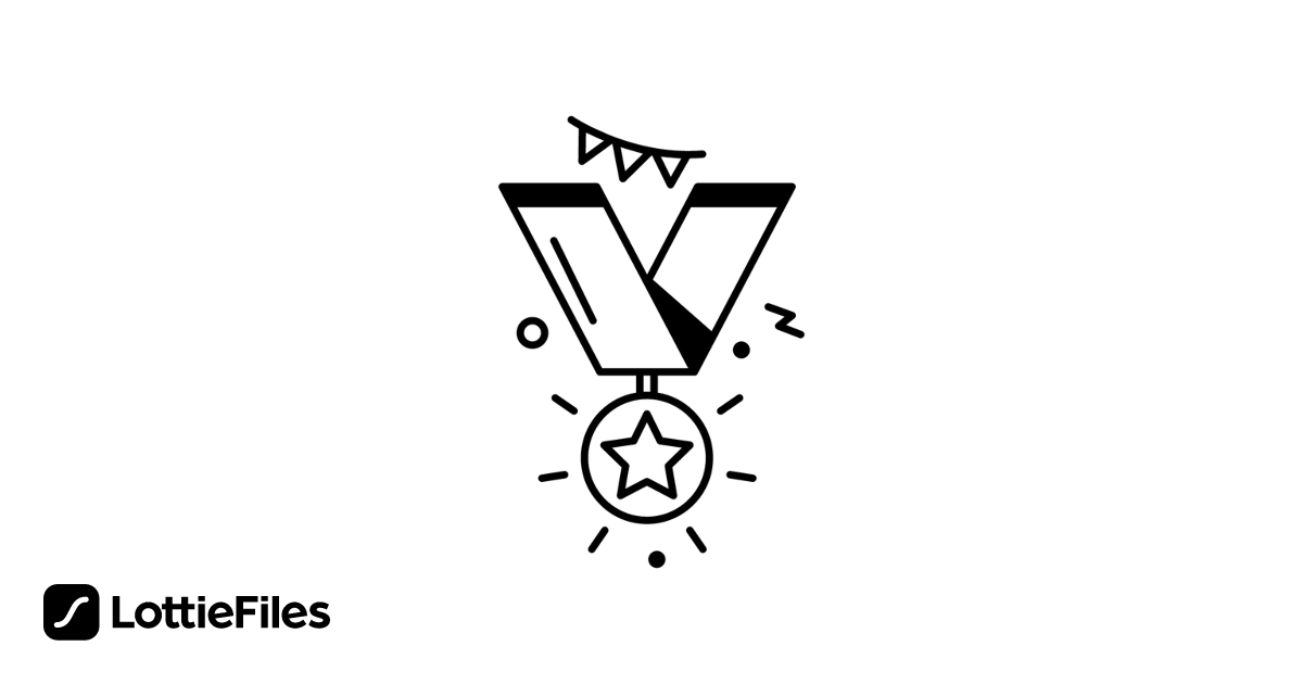 Free Award Medal Icon Animation by Hamidreza | LottieFiles