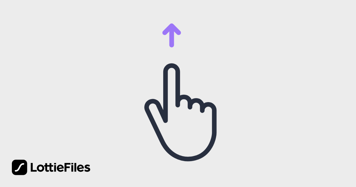 Free swipe up Animation by Nalanda N N | LottieFiles
