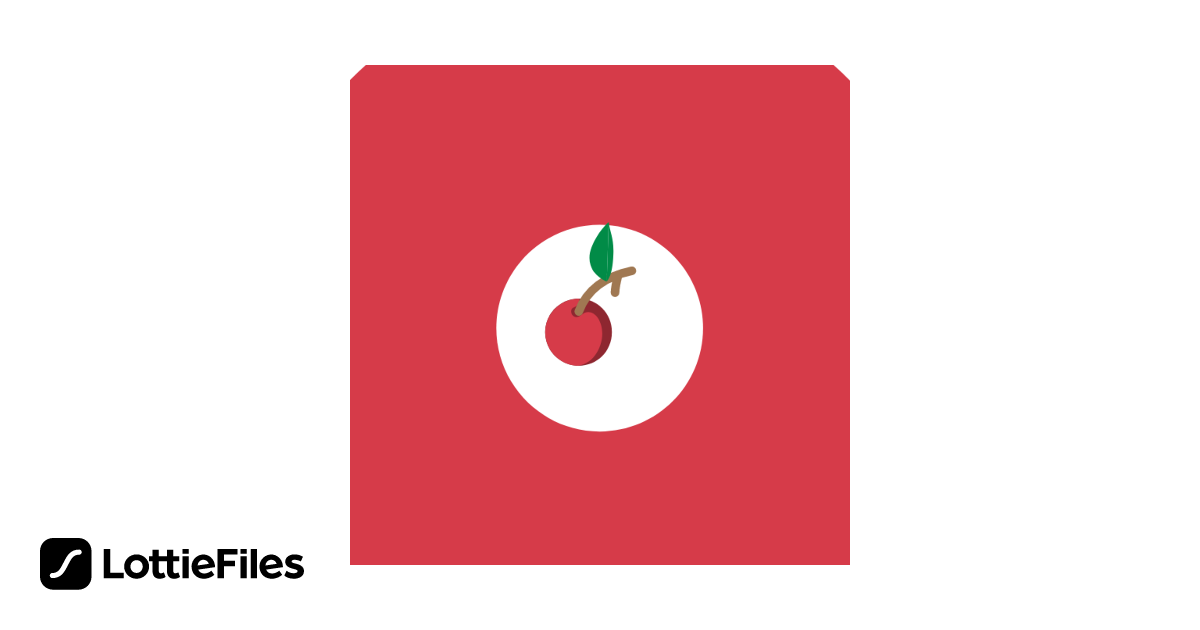 Free Cherries Animation by Eugene | LottieFiles