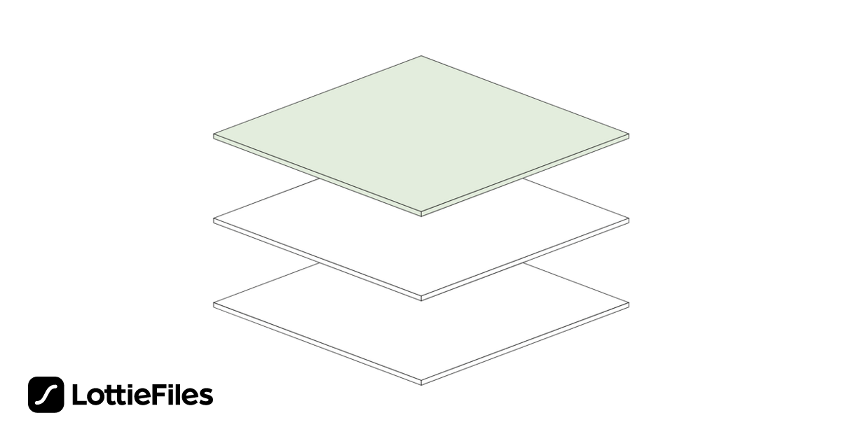 Free Infographic layers Lottie JSON animation Animation by Weblodge ...