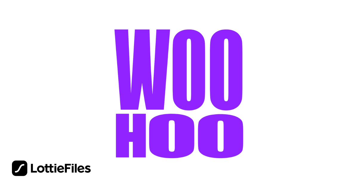 Free Woohoo Animation by Celcea | LottieFiles
