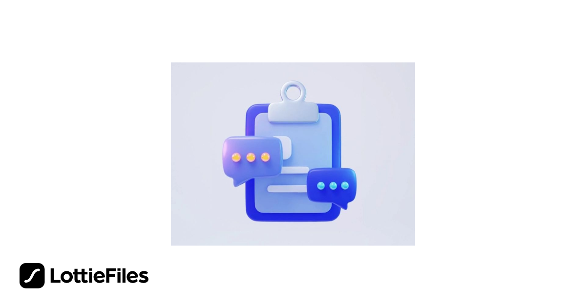 Free 3D Instant Message Animation by Irfan | LottieFiles