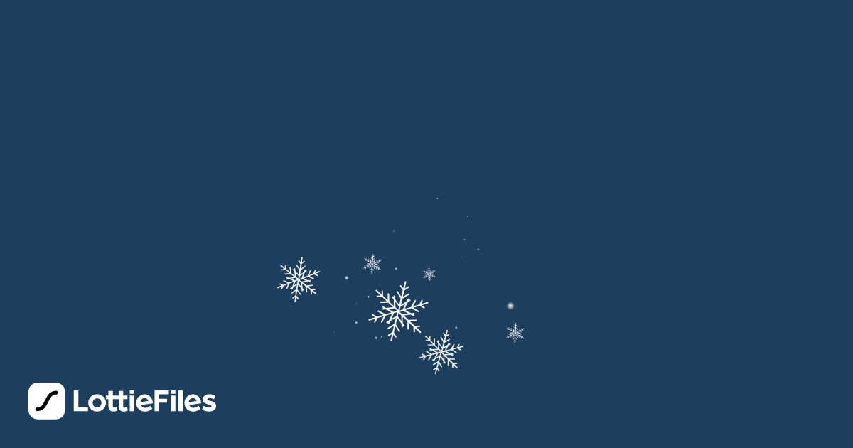 Free Snow1 icon Lottie JSON animation Animation by Weblodge | LottieFiles