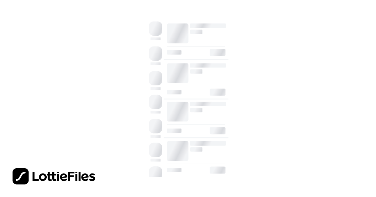 Free Product listing skeleton loader (Shimmer effect) Animation by ...
