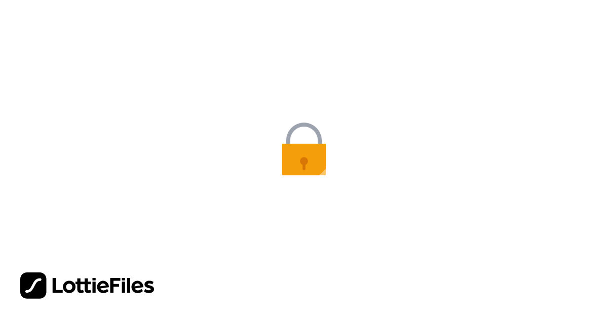 Free Lock Animation by ASHISH KUMAR | LottieFiles