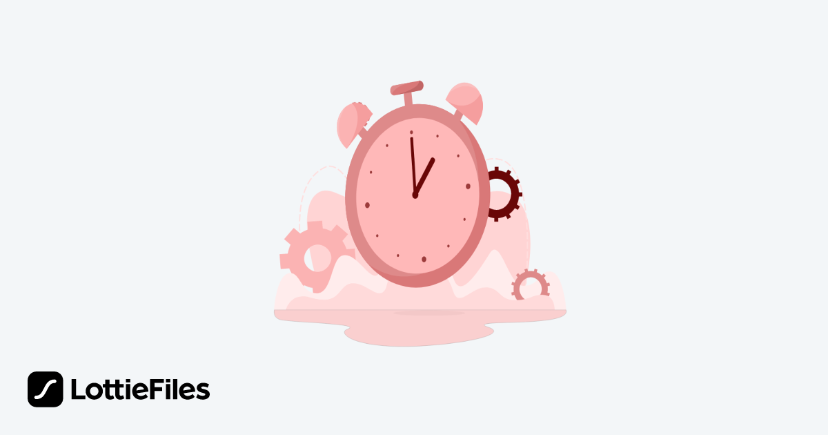 Free Overdue Clock Animation by Brendin Crandall | LottieFiles