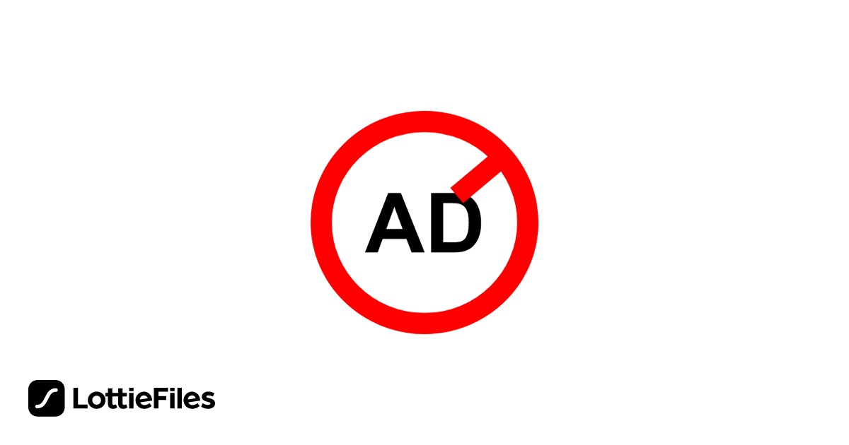 Free AD Blocker Animation by Michal | LottieFiles