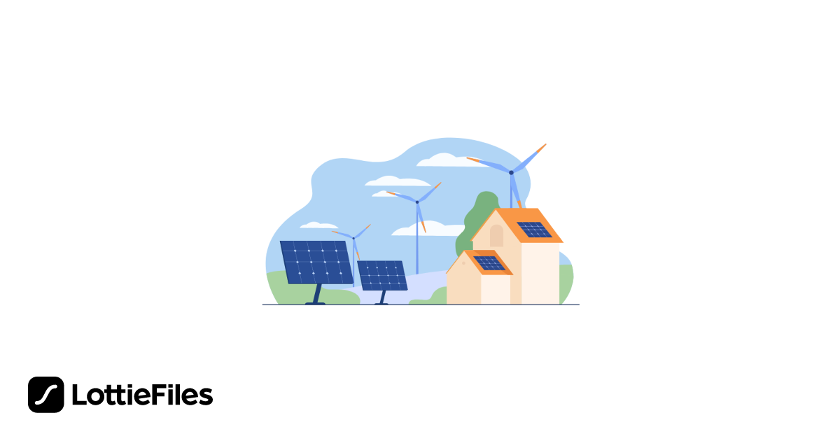 Free Green Energy Animation Animation by sadaqat ali | LottieFiles