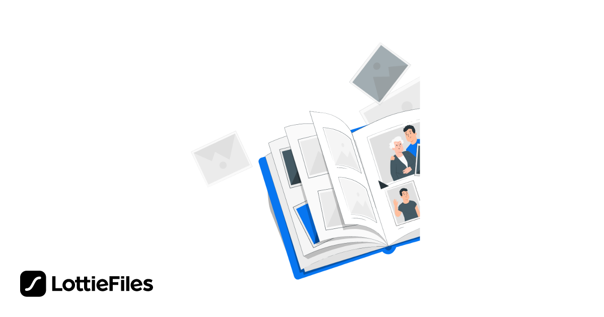 Free Photobook animation Animation by Chaman Verma | LottieFiles