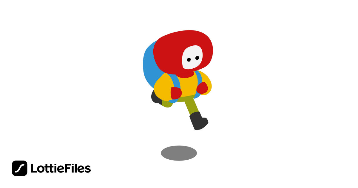 Free Cute Boy Running Animation by Abdul Latif | LottieFiles