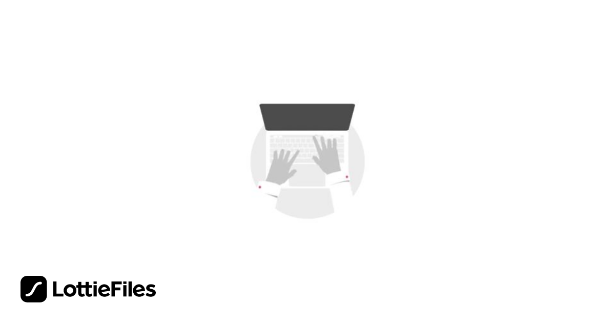 Free Laptop Typing Animation by Aexr Graphics | LottieFiles