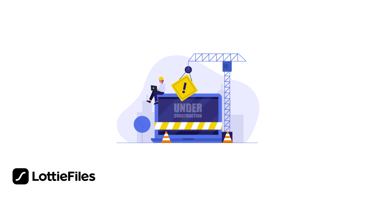 Free Under Construction 1 Animation by Ken Diva | LottieFiles