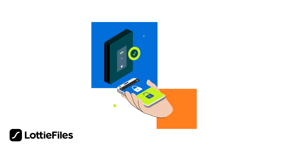 Free door access Animation by christian antoine | LottieFiles