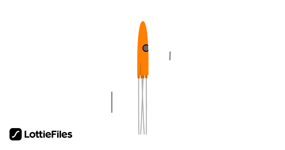 Free Rocket Animation by Akiko | LottieFiles