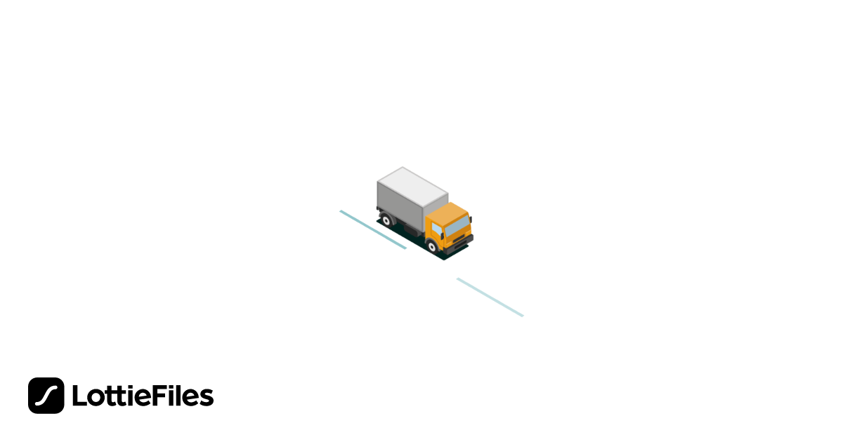 Free Truck Animation by rémi | LottieFiles
