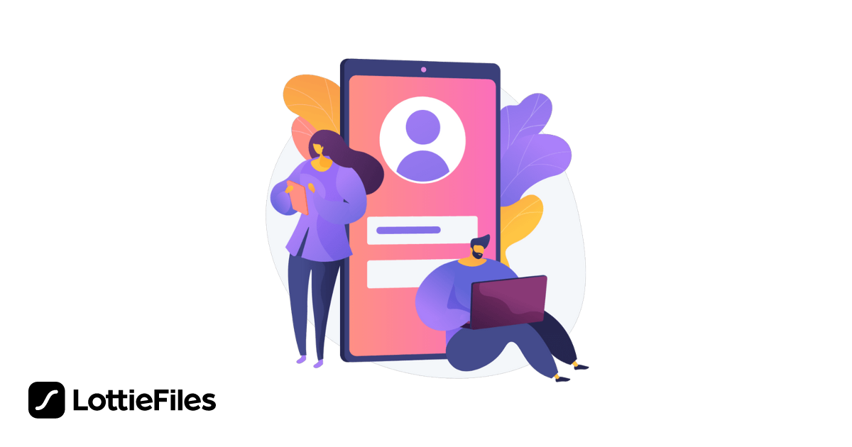 Free User Profile Animation by Irfan | LottieFiles