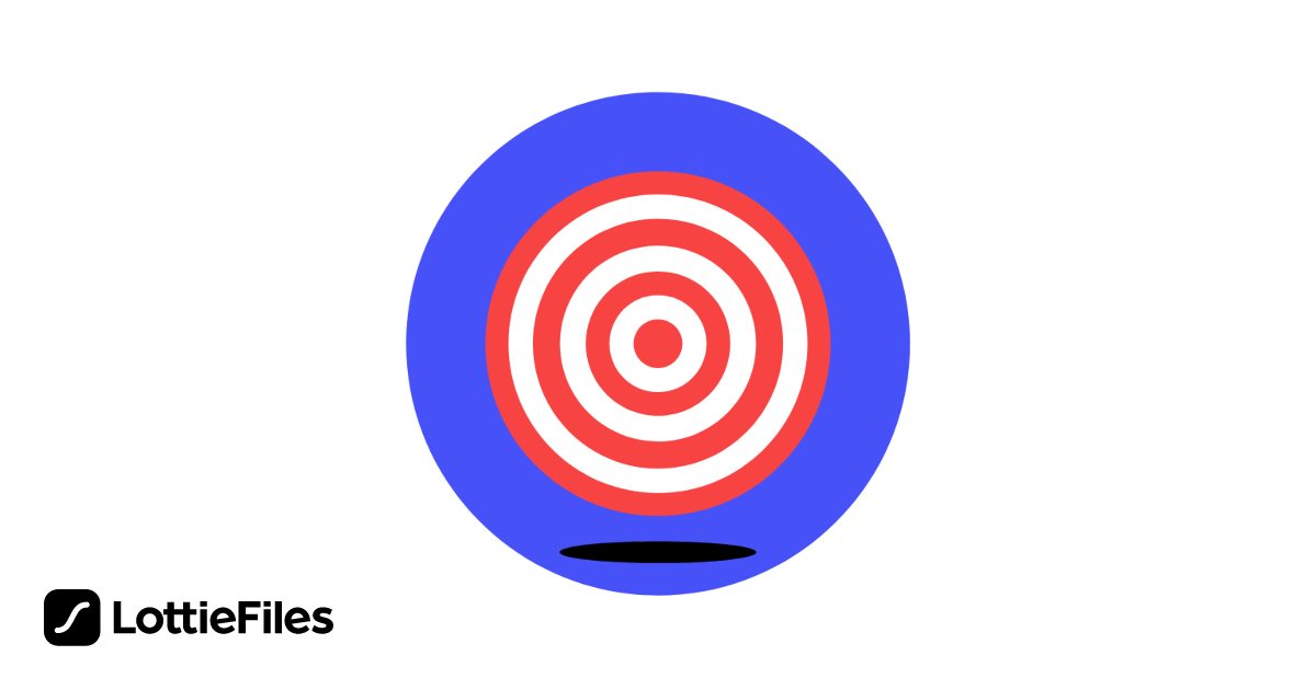 Free slowly reaching the target Animation by Anas Basha | LottieFiles