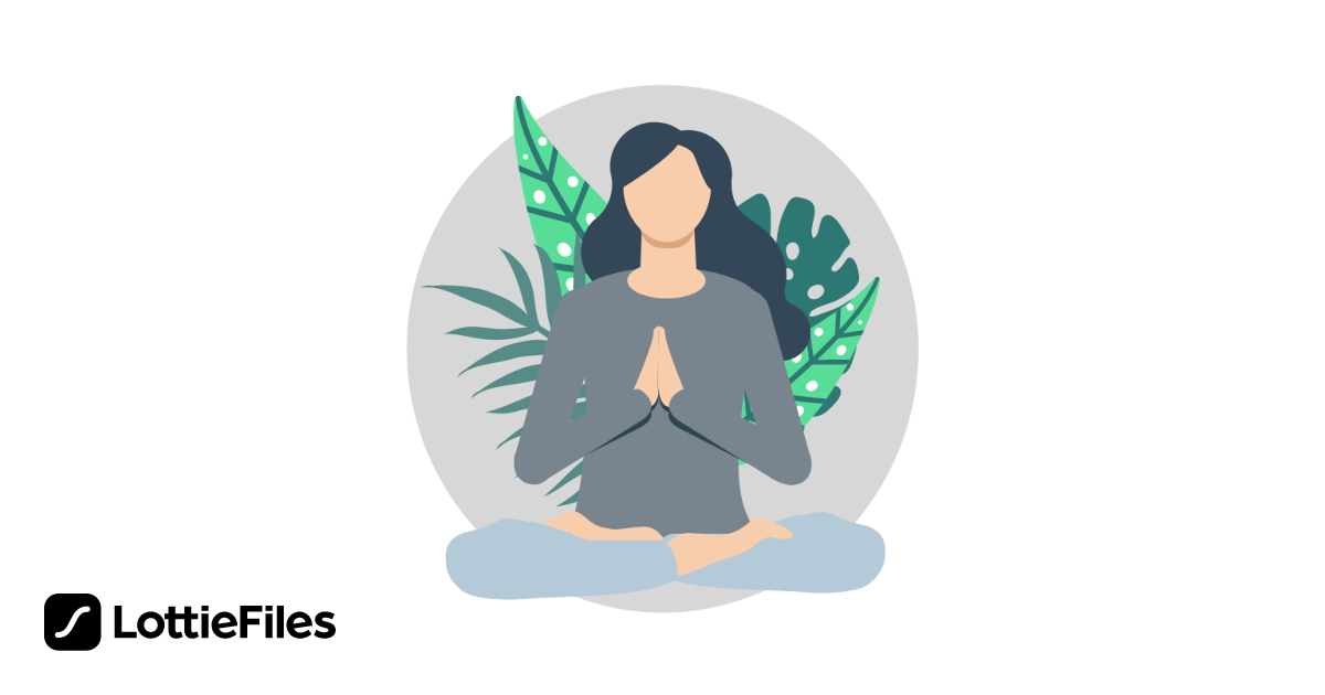 Free Meditacion Mindfulness Animation by Virtual Classroom | LottieFiles
