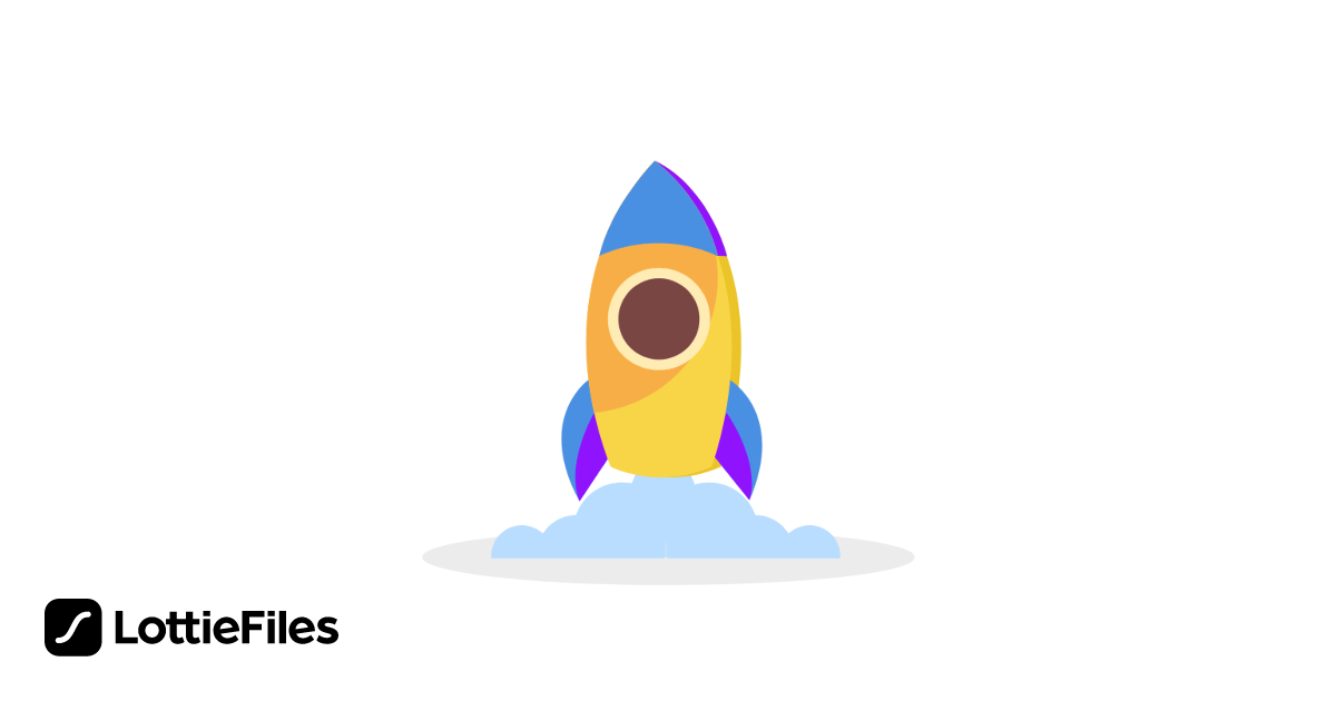 Free rocket Animation by Сергей Эникстер | LottieFiles