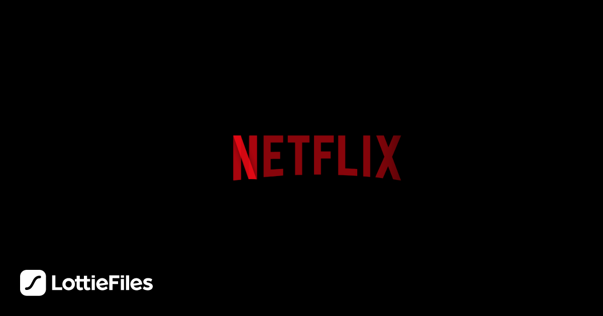 Free Netflix Logo Swoop Animation by Brian | LottieFiles