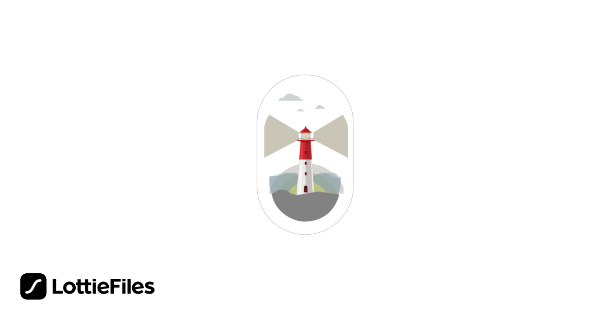 Free Lighthouse search Animation by Sana | LottieFiles