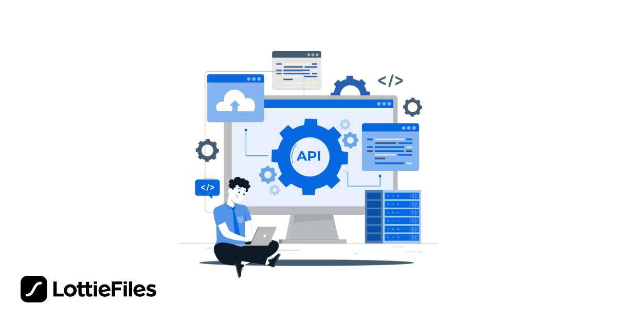 Free API Integration Animation by Tristan Jay | LottieFiles