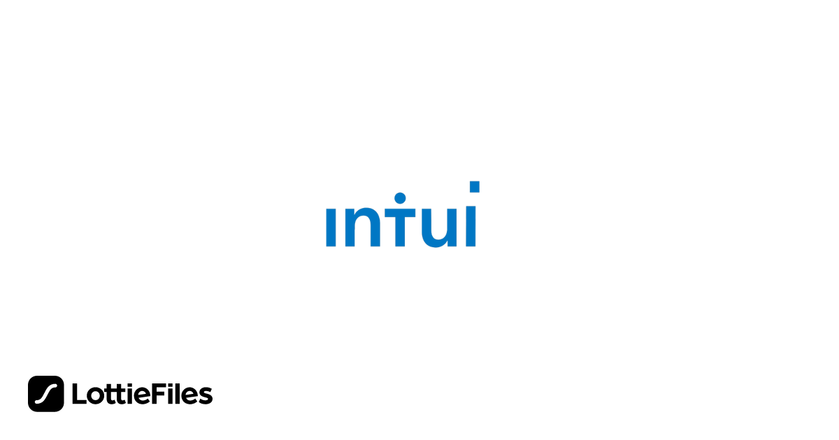 Free Intuit Logo Animation by Abdul Latif | LottieFiles