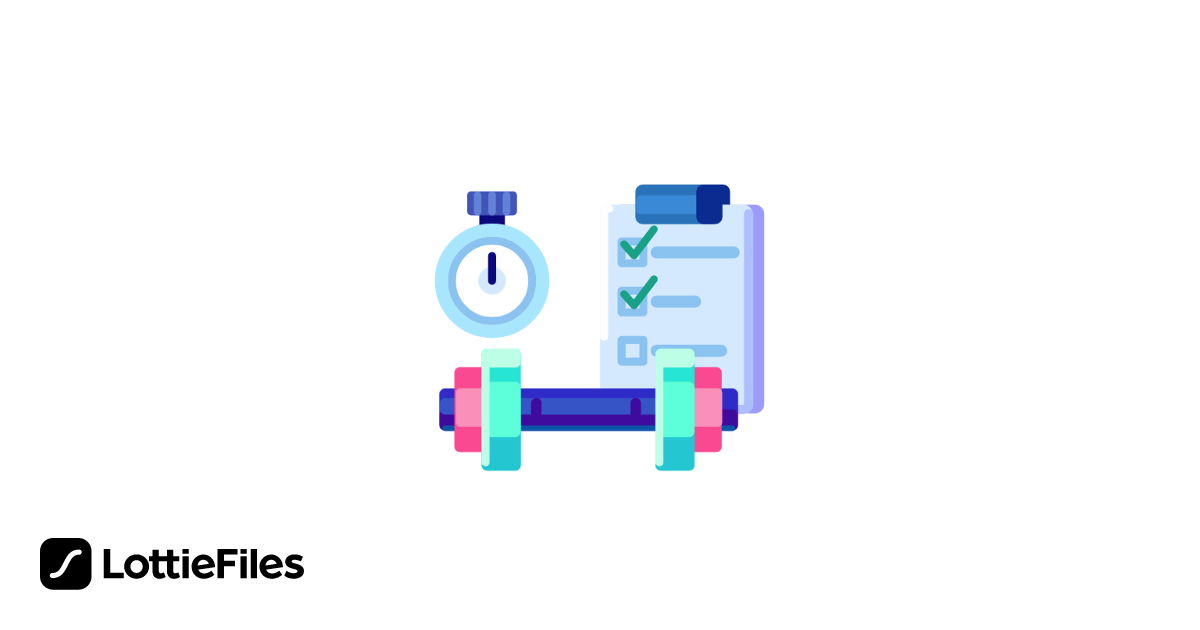 Free Exercise for diet or health Animation by Haikal | LottieFiles