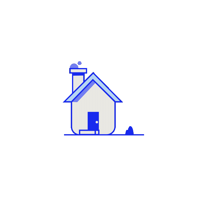 Loading Animated Gif House