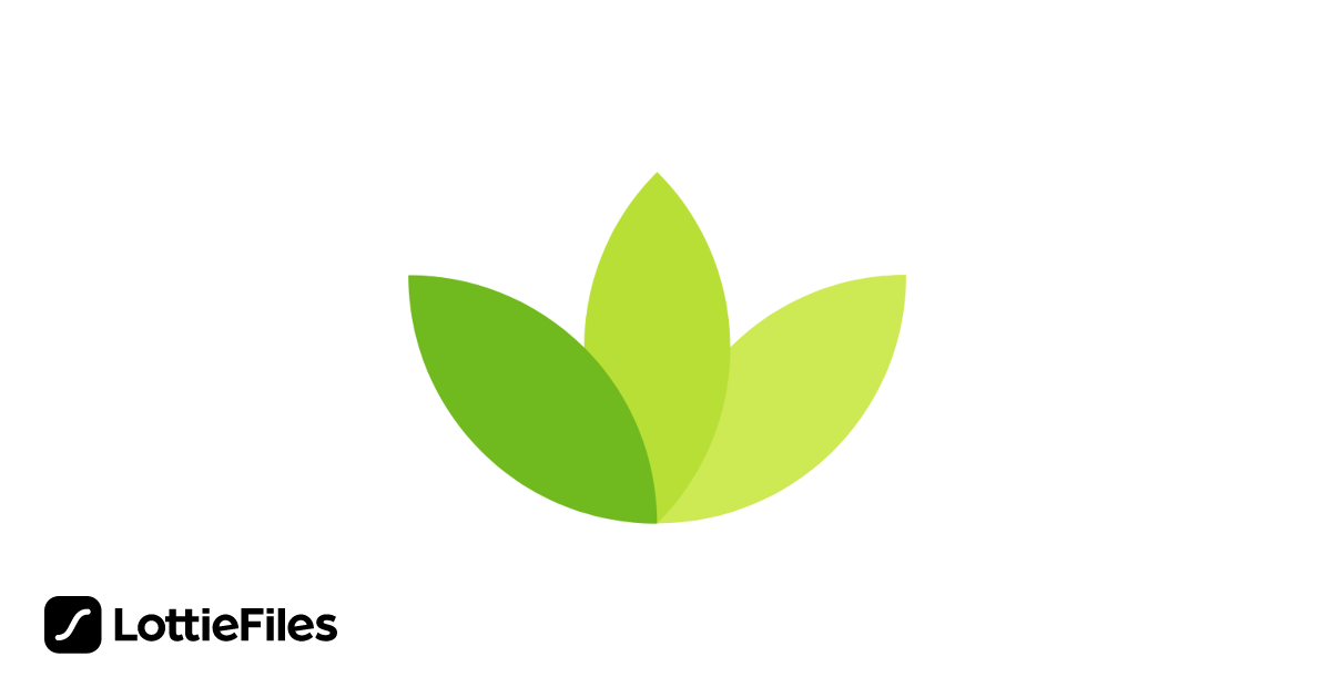 Free Green Flower Animation by natoshisakamot0 | LottieFiles