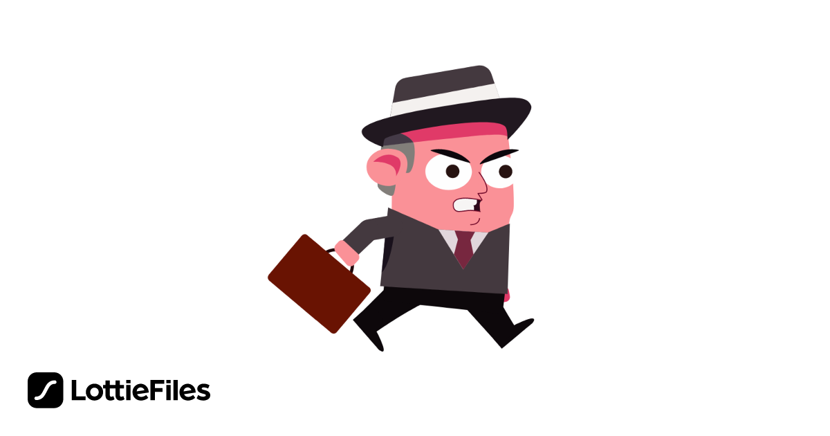 Free Boris Running Animation by Alfredo Ramirez | LottieFiles