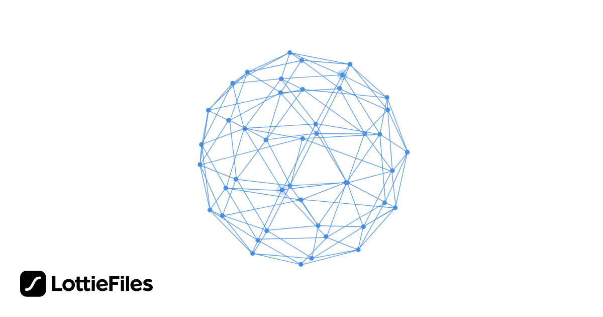 Free globe blue tech Animation by Scott Wheeler | LottieFiles