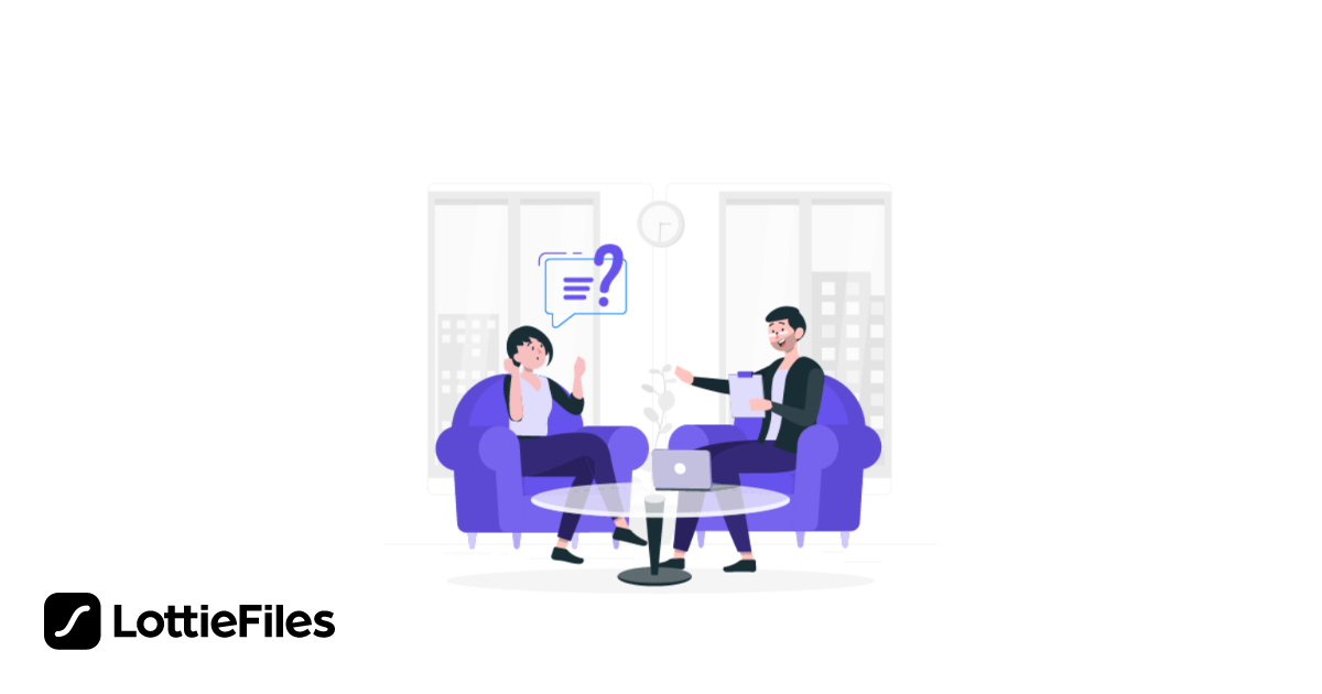 Free Consulting Blue Color Animation by Rajesh | LottieFiles