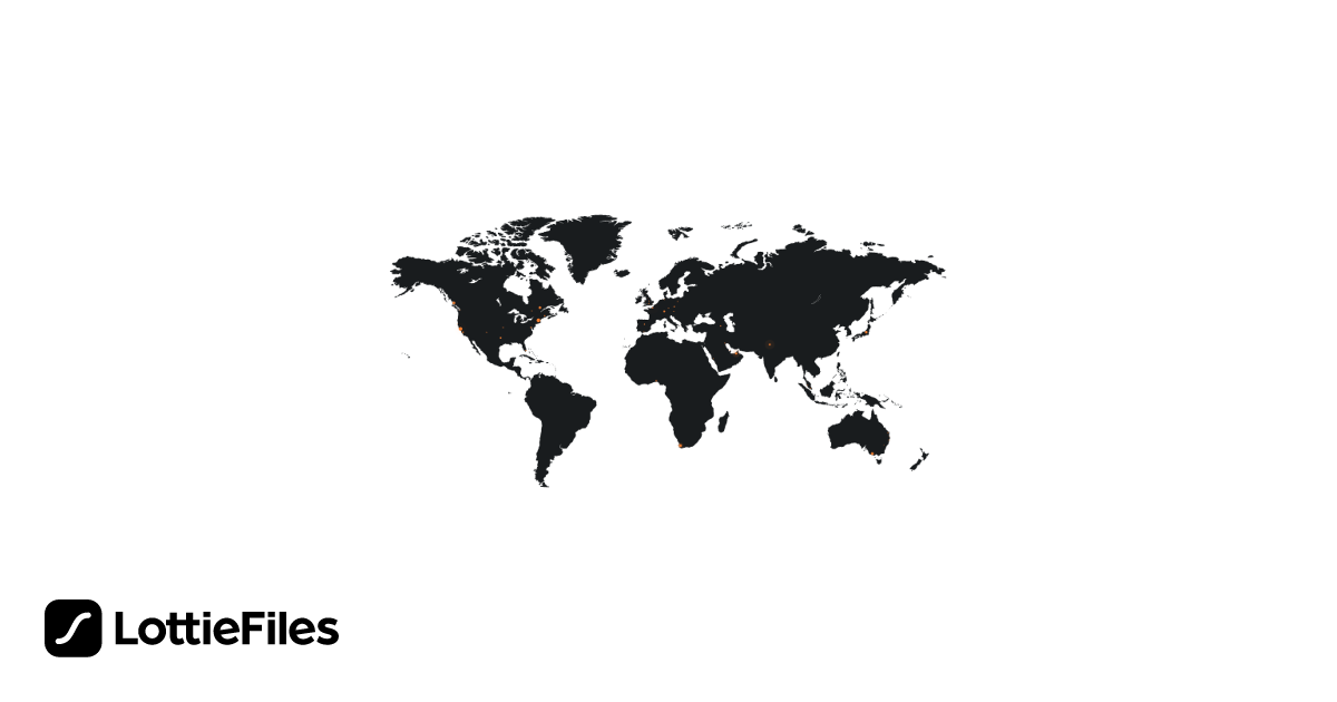 Free Dark Map Animation by Mahmood Hossain | LottieFiles