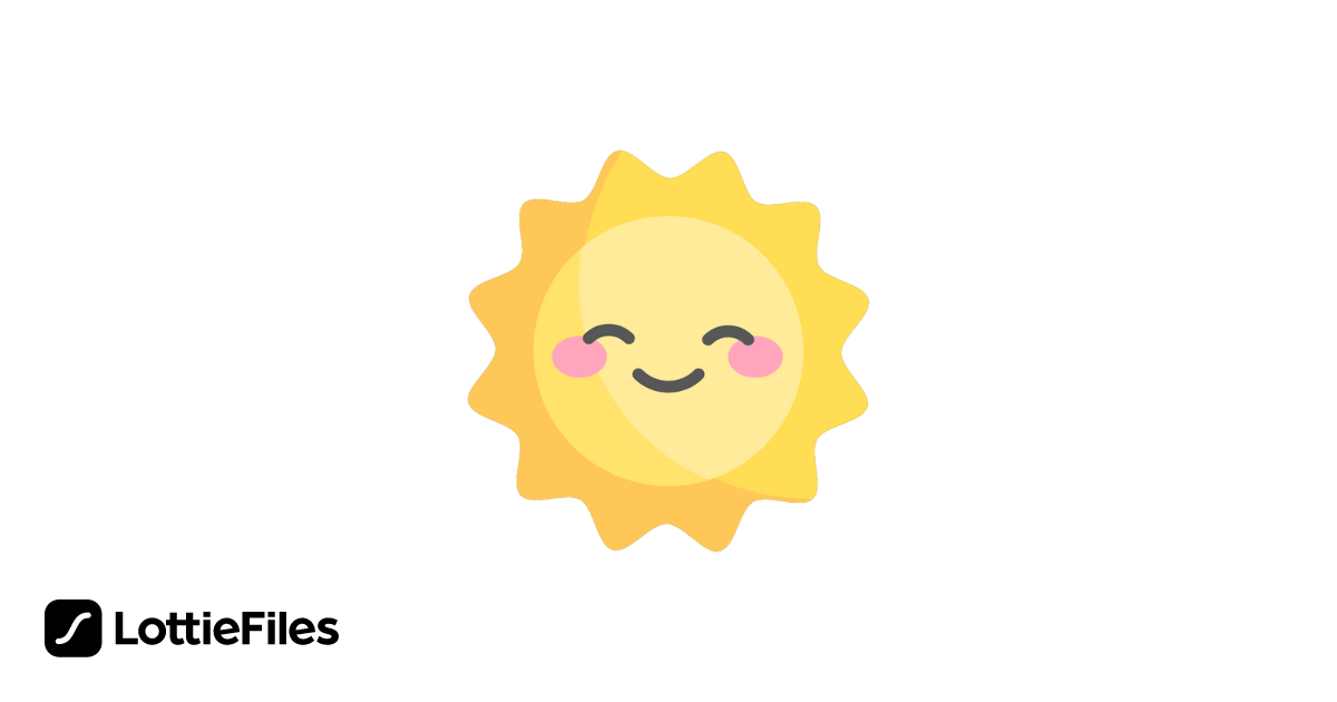 Free sun logo Animation by Sandra | LottieFiles