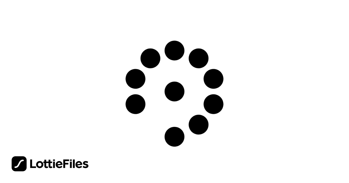 Free Dot Circle Loading Animation by TFF.Lottie | LottieFiles