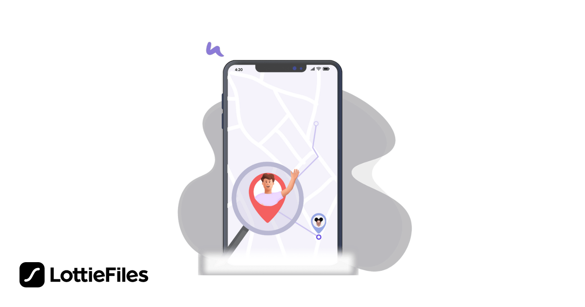 Free Share your location Animation by Asad | LottieFiles