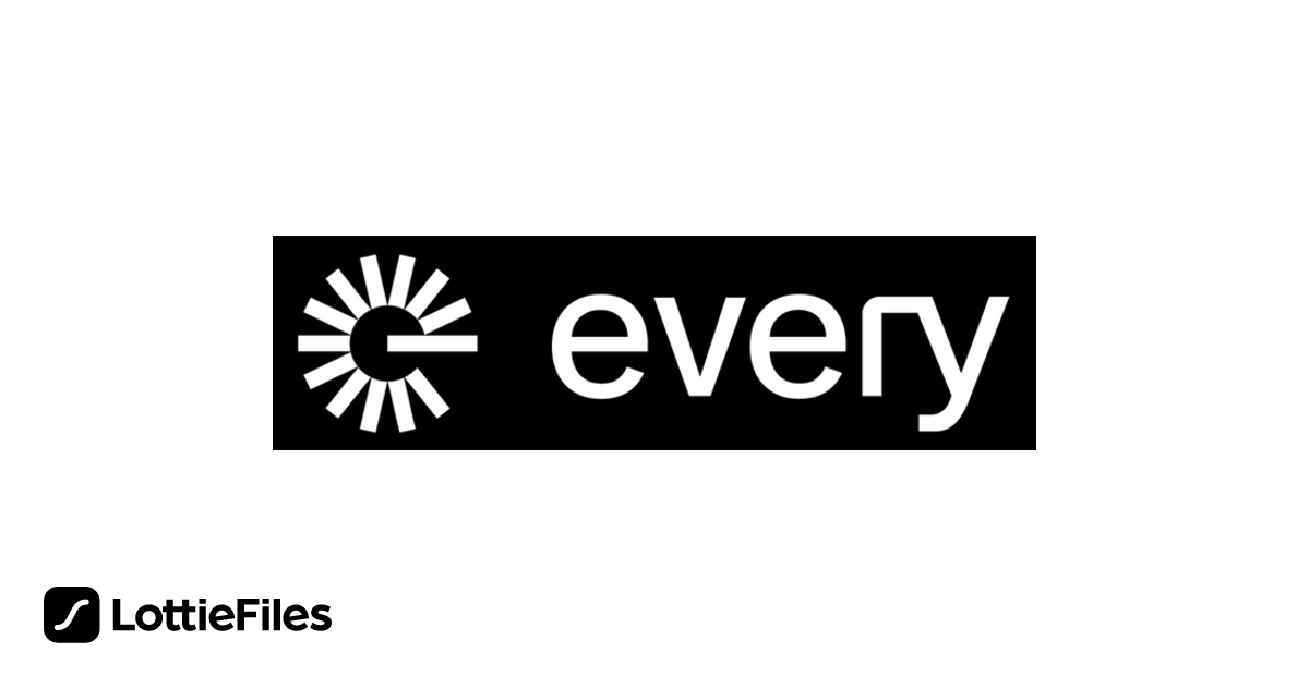 Free every logo animation Animation by Ian Stirton | LottieFiles