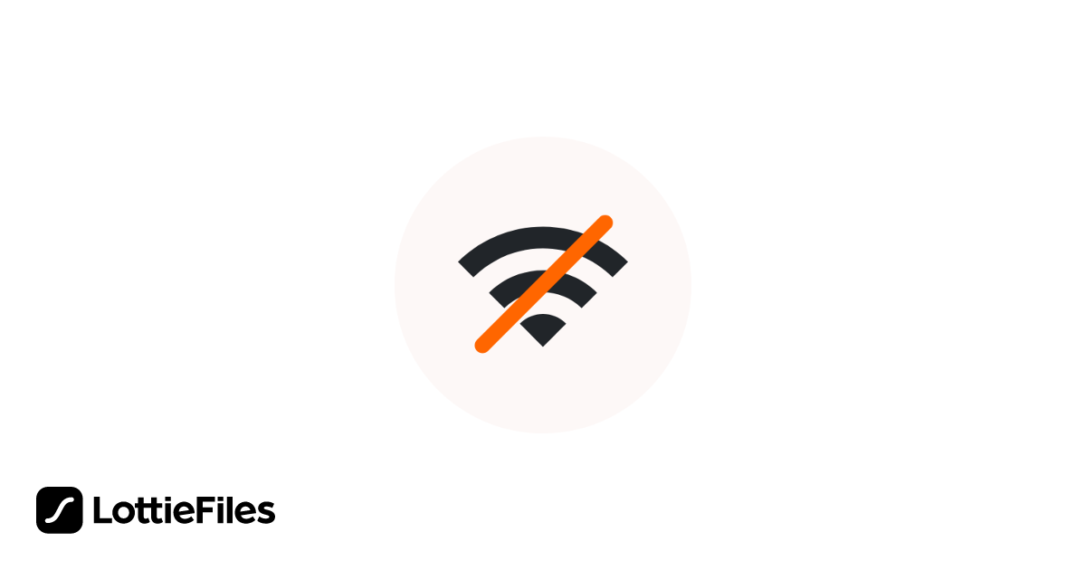 Free no internet Animation by Jimmy J | LottieFiles