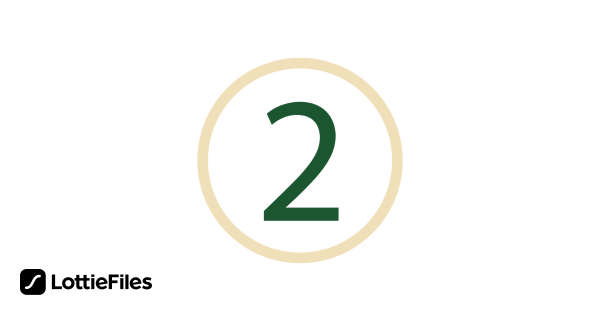 Free Number two Animation by AshleySolorzano | LottieFiles