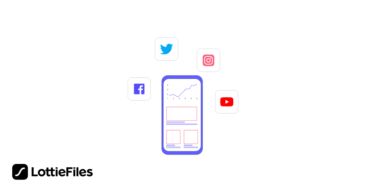 Free Social Media Management Animation by I Gede Astikayasa | LottieFiles