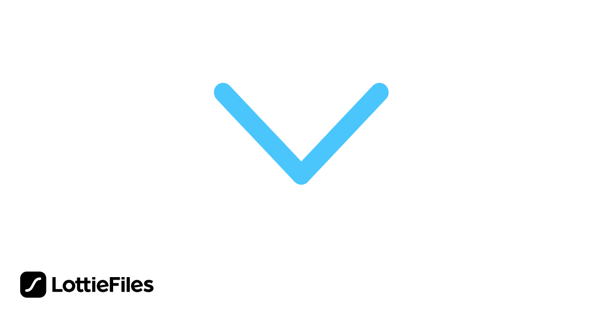Free Down Chevron Animation by Corinne Holmes | LottieFiles